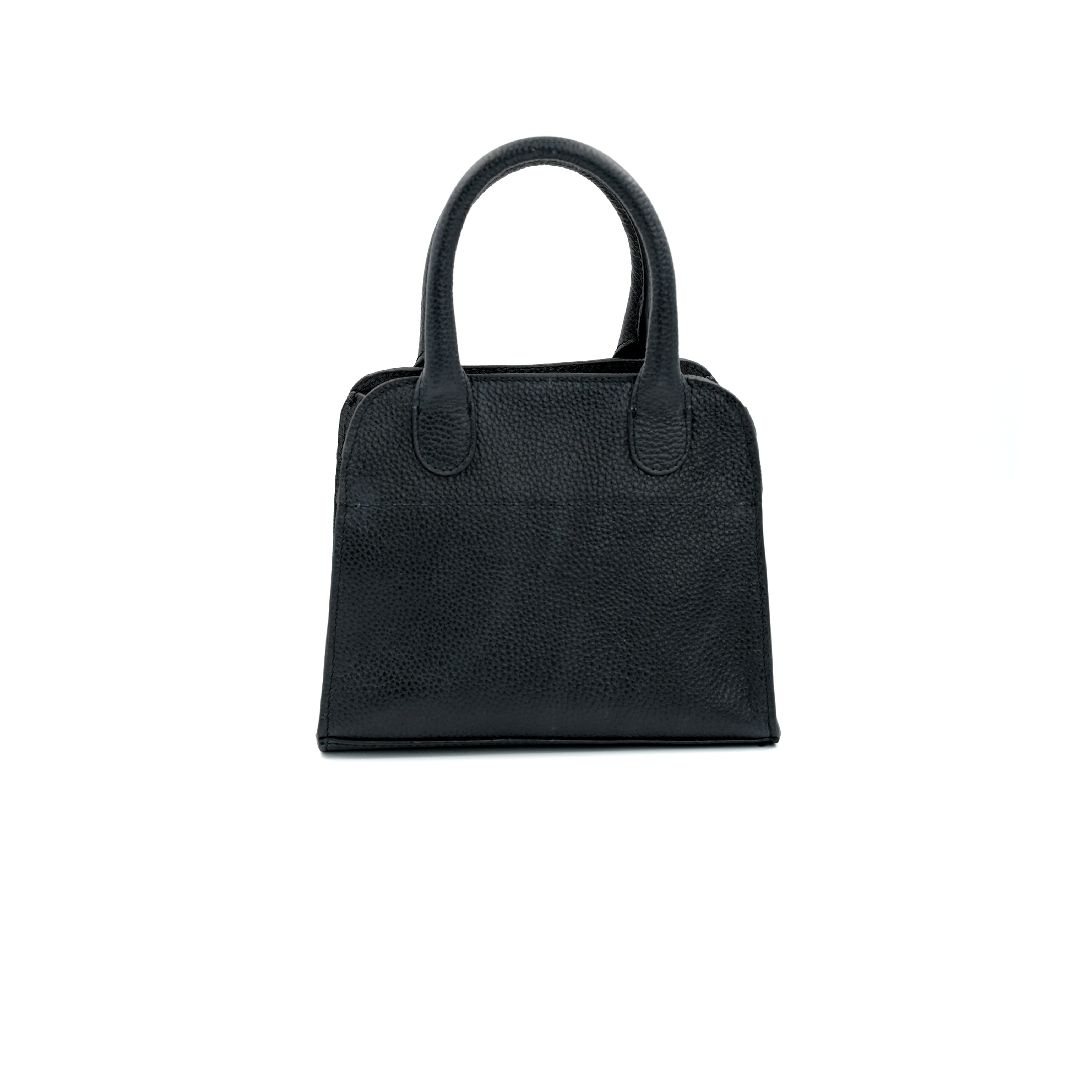 NOIR MINI TOP HANDLE BAG - BLACK – CUIR MAVEN